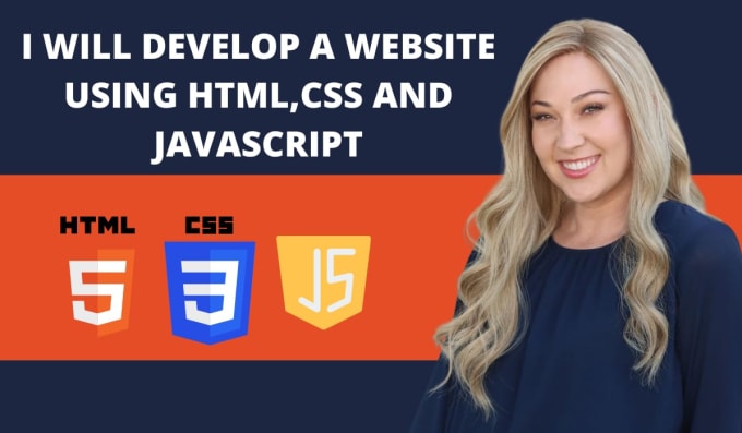 Design And Develop Website Using Html Css And Javascipt By Creative