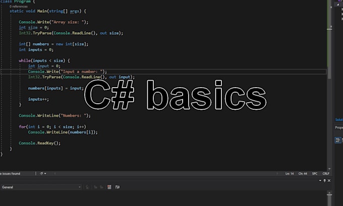 Teach You The Basics Of C Sharp By Aapopajala Fiverr