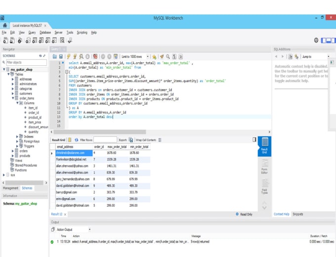 Sql Server Mysql Queries Erd Db Design Projects By Saqlain Db Fiverr