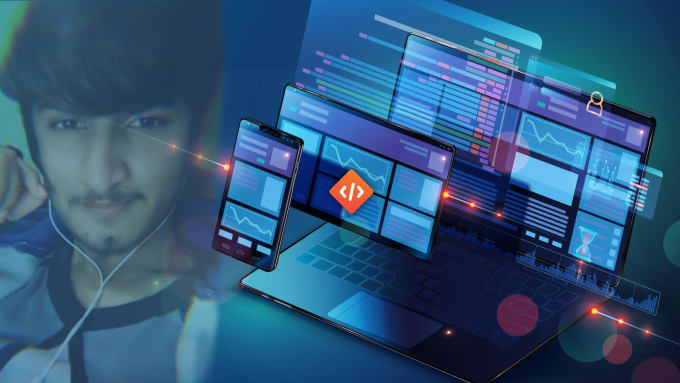 Design Unique Website Using With Html Css Bootsrap Javascript Php By