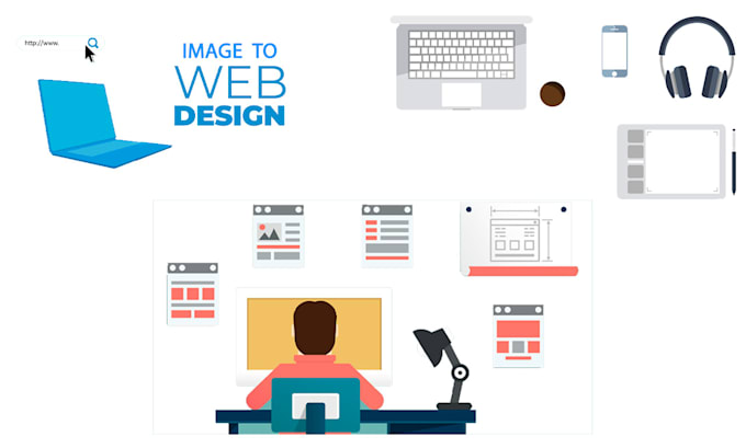 Convert Psd Png Xd Pdf To Html Css Bootstrap Website By Akm Solutions