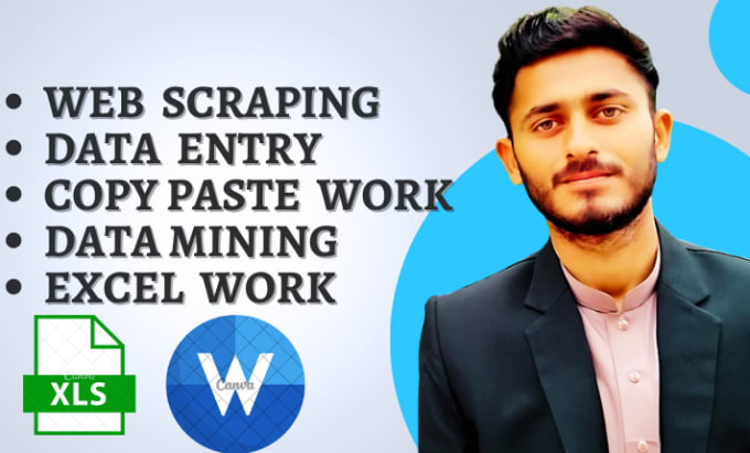 Do Web Scraping Excel Data Entry Copy Past Work And Data Mining By