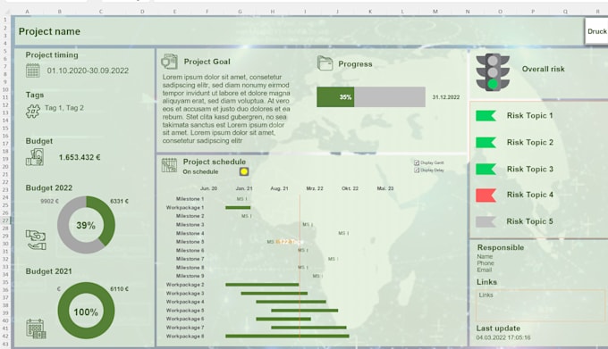 Create Your Vba Excel Dashboard With Best Ui And Ux By Unl0ck3d Fiverr