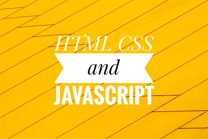 Front End Web Development In Javascript Css And Html By Saiyam Shukla