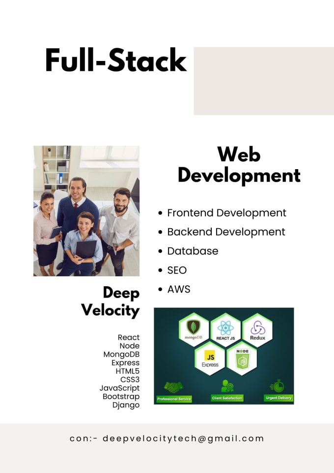 Develop Make Responsive Website In Html Css Javascirpt Reactjs Nodejs