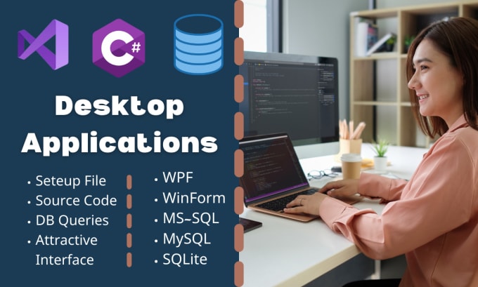 Create A Custom Desktop Application Using C Sharp Wpf Winforms By