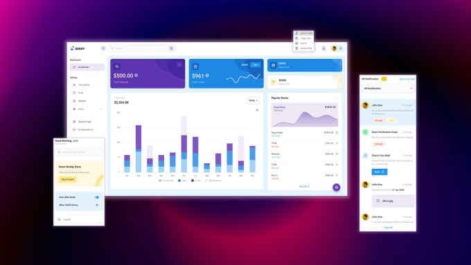 Develop Django Rest Api Backend With React Frontend Web App By