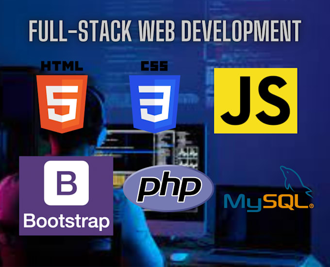 Do Full Stack Web Development Using Html Css Bootstrap Php Mysql By Ali
