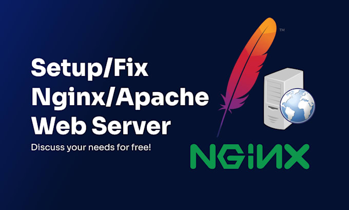 Install Setup Fix Your Web Server Nginx Apache Ssl By Mukhlisakbr Fiverr