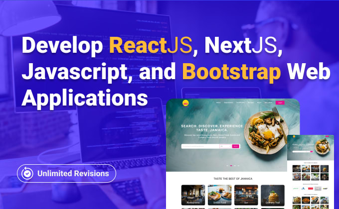 Develop Web Applications In Reactjs Nextjs Javascript By Mrviber Fiverr