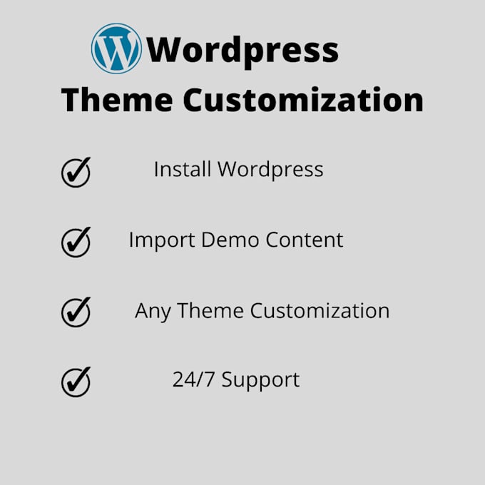 Install Wordpress Setup Theme Do Customization By Hasanaslam2022 Fiverr