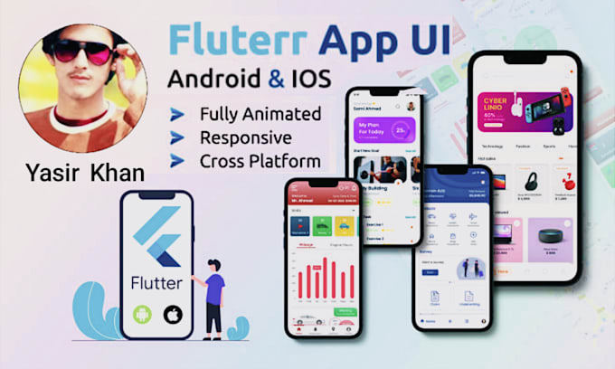 Do Flutter Front End Development For Both Ios And Android By Mr Yasir25