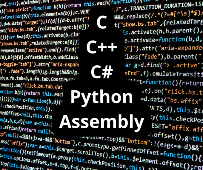 Do Any C Cplusplus Csharp Python And Assembly Language Project By