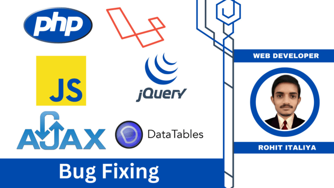 Do Bug Fixing In Php Html Css Javascript And Jquery By Rohititaliaya
