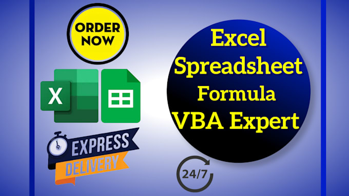 Build A Custom Microsoft Excel Spreadsheet Using Any Formula By Nayab
