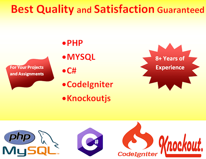 Do Php C Sharp Asp Net Programming Projects And Assignments By Champike