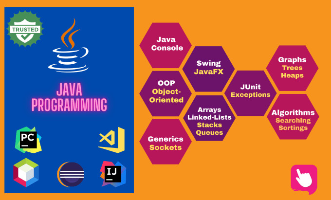 Java Console Programmer Swing Javafx Dsa Db Debug Oop Project