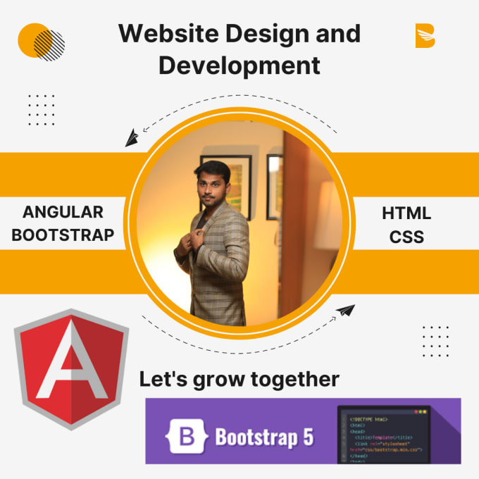Build Responsive Websites Using Angular Bootstrap And Fix Angular Html