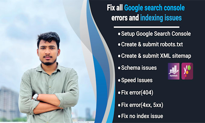Fix Google Search Console Indexing Errors And Create Schema By Noushat
