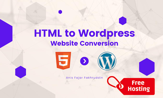 Convert Your Static Html Website To Wordpress By Sina4science Fiverr