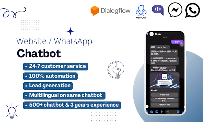 Create Facebook Messenger Chatbot Using Dialogflow And Manychat By