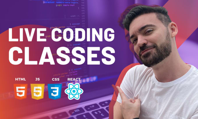 Teach You Html Css Javascript And React Js By Nandokferrari Fiverr