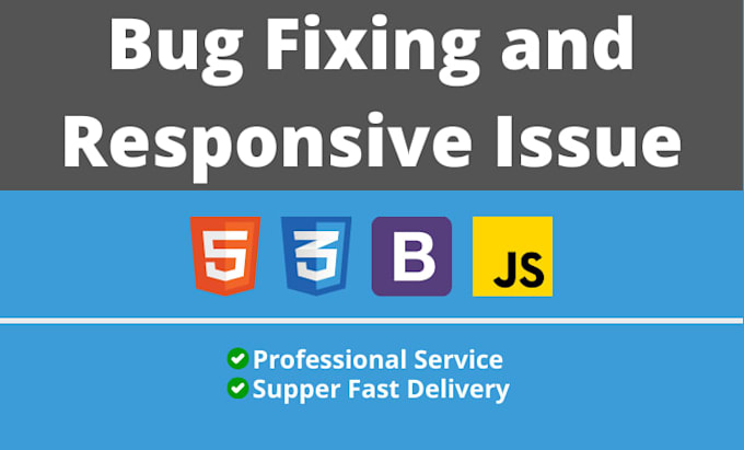 Do Html Css Bootstrap Js Bug Fix And Responsive Issue By Taifur Islam