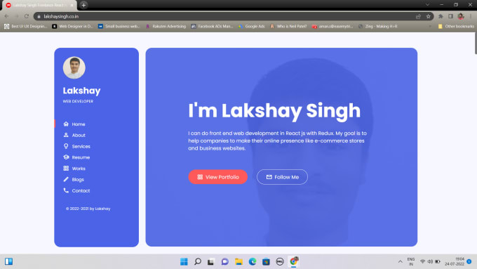 Create High Quality Website Design Using Html Css Reactjs Next Js