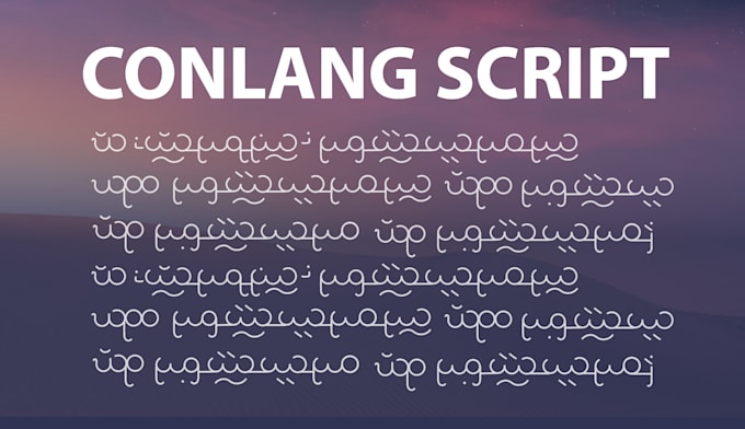 Design A Writing System For Your Conlang Fictional Language By