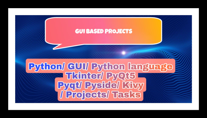 Do Python Projects In Tkinter Pyqt Console And Gui Based By Codegeeek