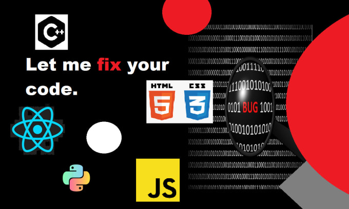 Fix Your Cpp React Html Css Js Python Bugs By Abdulahafzl Fiverr
