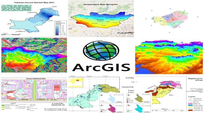 Create Gis Map Gis Mapping And Spatial Analysis On Arcgis By
