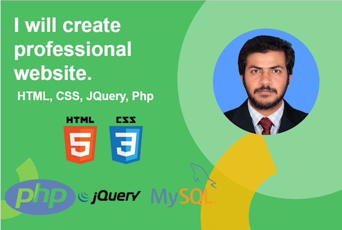 Develop Website Using Html Css Jquery Php Mysql By Kashifali837