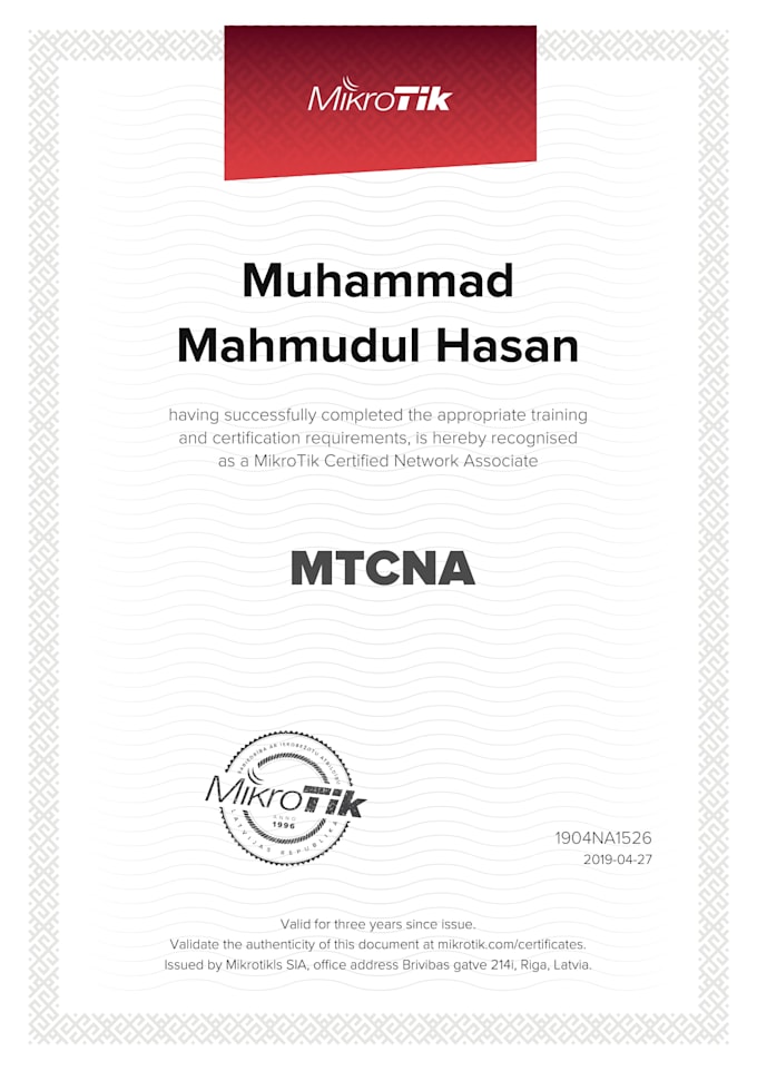 Provide Complete Mikrotik Configuration And Solutions By Mahmudjnu Fiverr