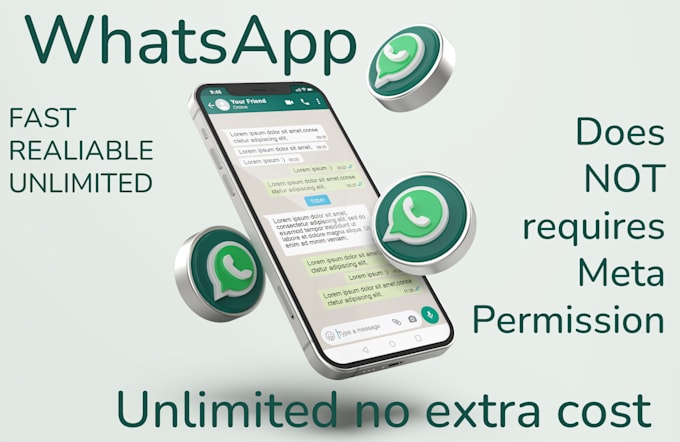 Create Php Script Unlimited Whatsapp Messages By Api By Marcelomedina