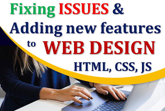 Fix Website Design Issues Bugs Html Css Javascript Add New