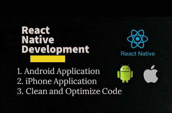 Create Native Mobile Application Using React Native Cli By Shahroz
