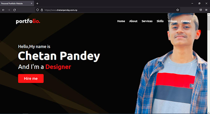 Create Your Stunning Website Using Html Css And Javascript By Chetanpandey Fiverr