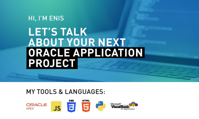 Make Your Database Projects In Oracle Apex Mysql Ms Sql Cpp Python