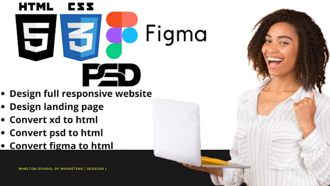 Convert Your Designs Into Html And Css Webpages By Debby4233 Fiverr