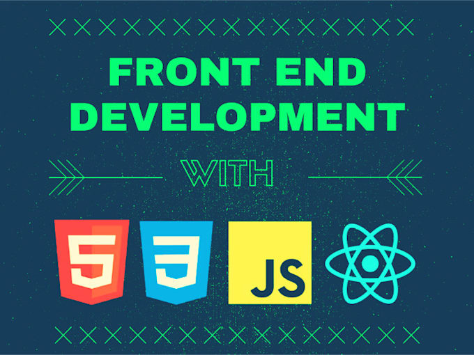 Be Your Front End Developer In React Js Html Css Javascript By