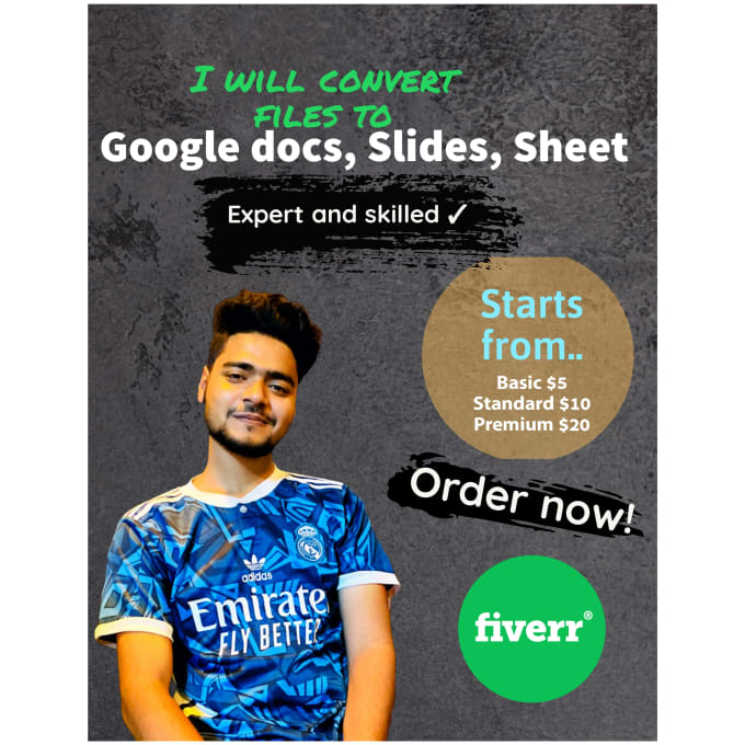 Convert Files To Google Doc Sheet Slide By Bcbadhan Fiverr