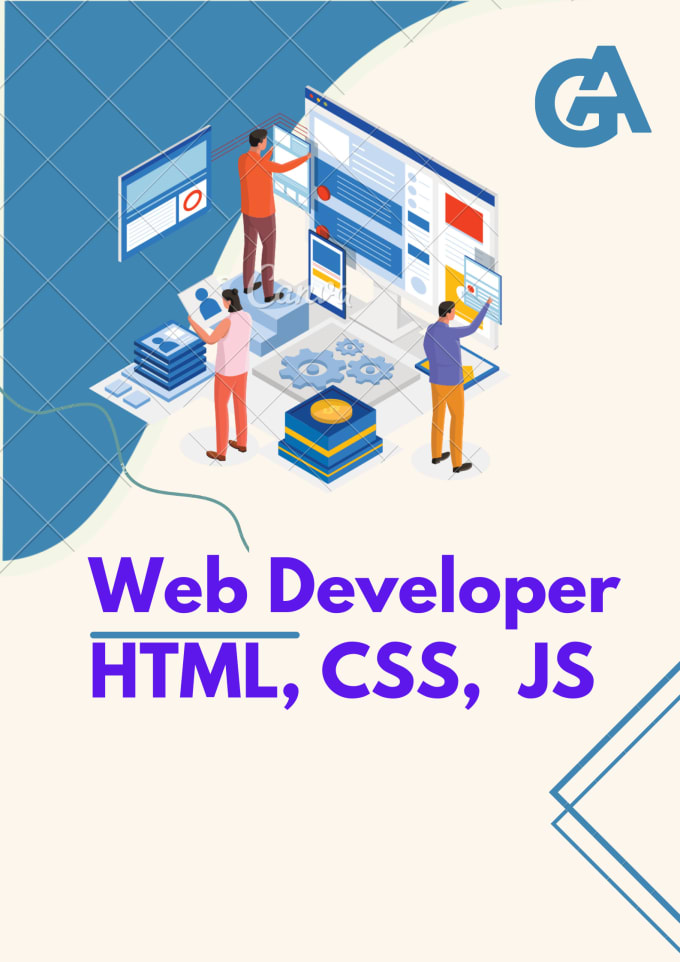 Design And Develop Your Custom Website Using Html Java Script And Css