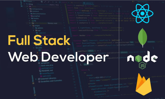 Be Your Full Stack Developer In React Js Node Js Mongo Db By M Saad