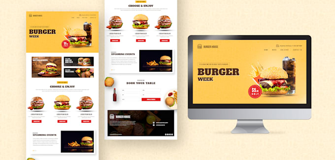 Create Responsive Website In Html Css Javascriptreacts Nodejs Nextjs By