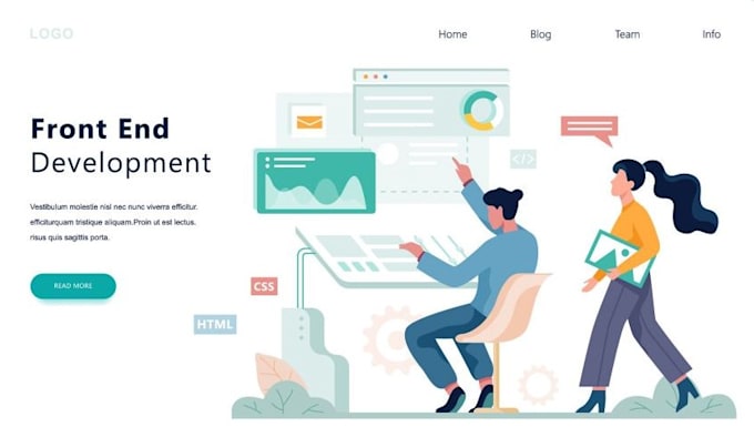 Create Responsive Websites Using Html Css Javascript By Maha Web Dev