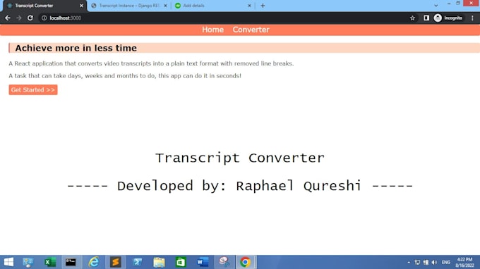 Create A Fully Functional Website In Django By Raphaelqureshi Fiverr