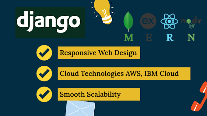 Create A Full Fledged Website Using Mern Or Django Stack By Faizan Exe