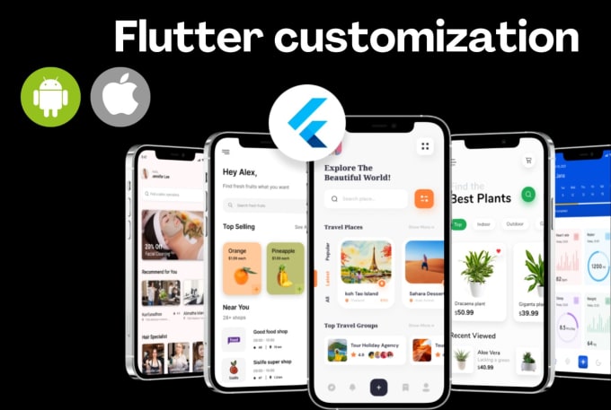 Flutter App Android And Ios Bug Fixes Customization Widgets