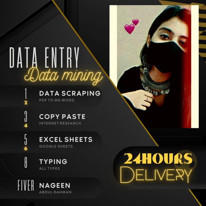 Basic Excel Data Entry Data Collection Copy Paste By Nageen04 Fiverr